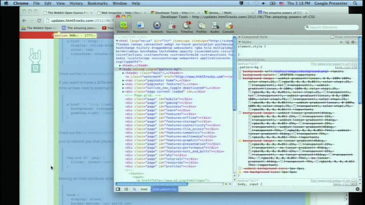 Chrome Developer Tools – No More Firebug - Bronson Quick